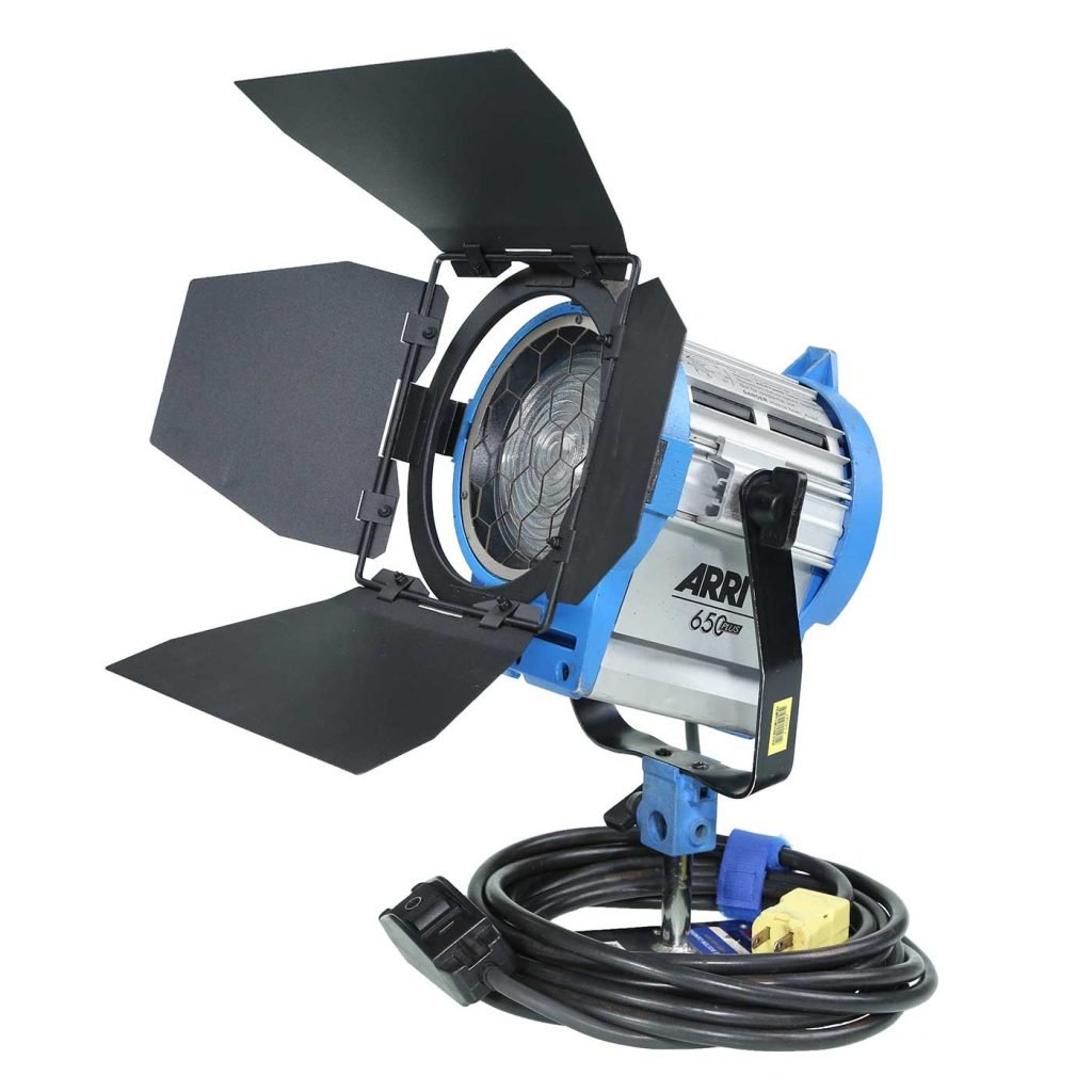 Kit Fresnel Arri - Mala com 4 Cabeças Spot de 650w com Acessórios ...